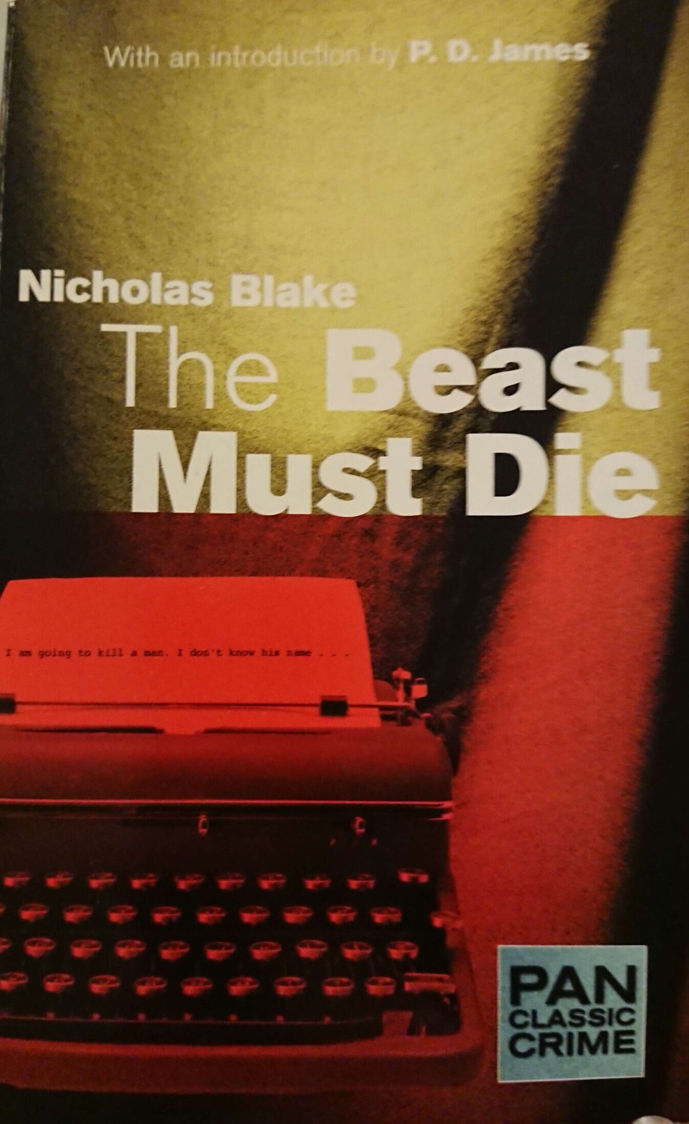 The Beast Must Die (1938) - Nicholas Blake - Playing Detective